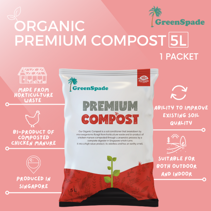 [BUY MORE, SAVE MORE] Compost 5L | Lazada Singapore