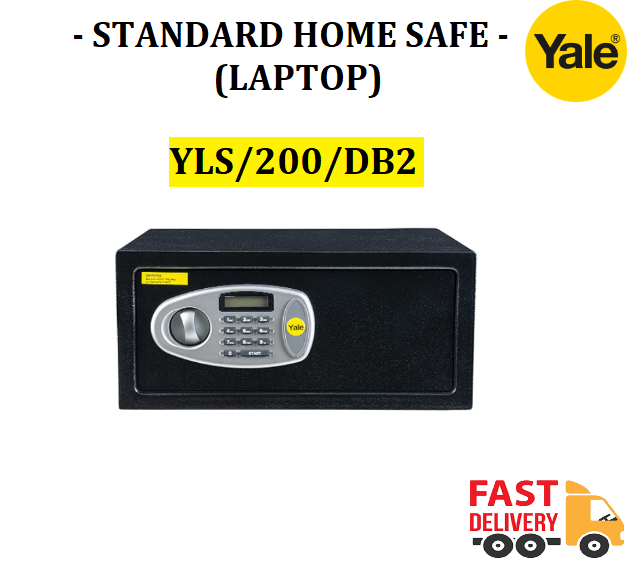 YALE Electronic Safe Box YLS/200/DB2 Safety Box Peti Kotak Keselamatan ...