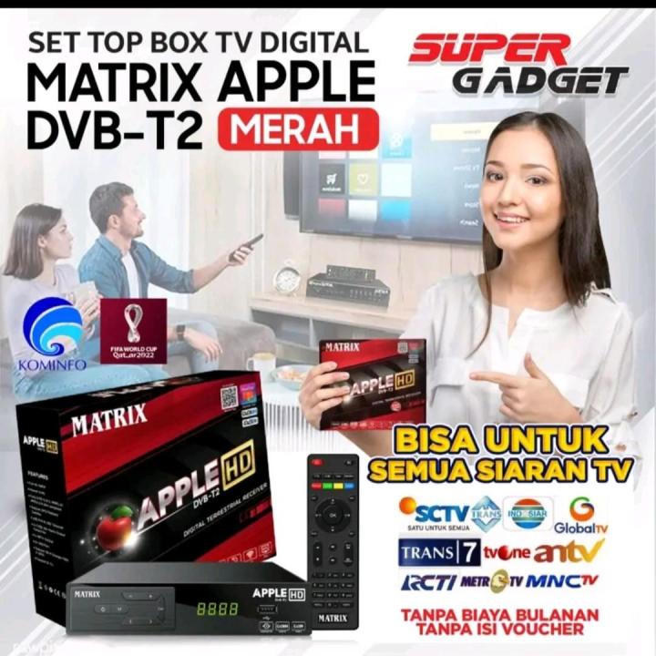 STB SET TOP BOX MATRIX APPLE MERAH KUNING STB VDR PIOLINE DELTA ...