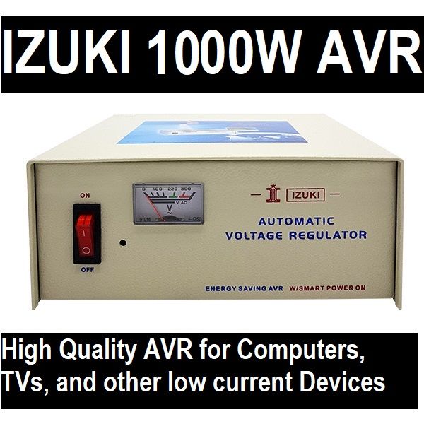 Izuki AVR Relay Type SE-1000 Automatic Voltage Regulator 1000W AVR for ...