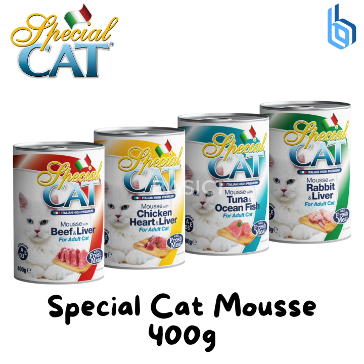 Special Cat Mousse Wet Cat Food in Can 400g | Lazada PH
