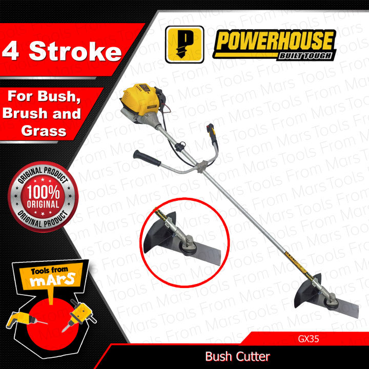POWERHOUSE 4 Stroke Bush / Brush / Grass Cutter GX35 PHI -TFM | Lazada PH