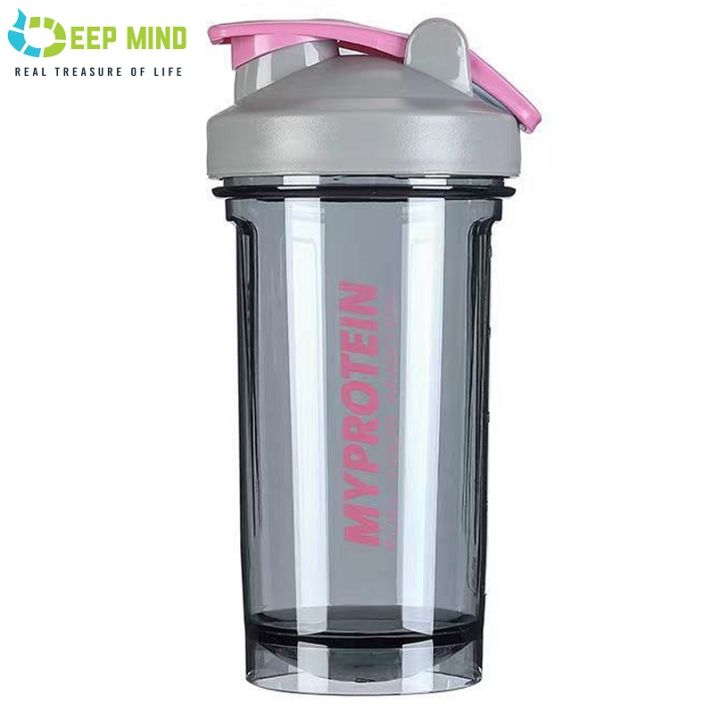 DM 500ml Shaker Bottle For Protein Stainless Steel Ball Air Botol Sport ...