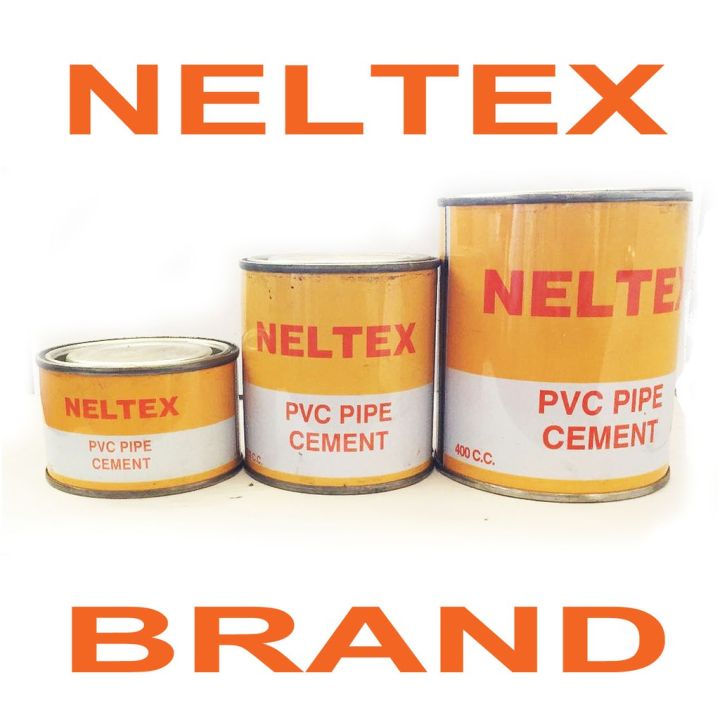 Neltex PVC pipe cement (100cc/200cc/400cc) | Lazada PH