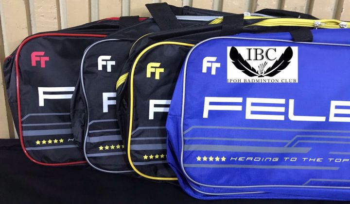 Felet Double Zip Bag DT-Bag-52 Racket Badminton Bag Raket Beg Badminton ...