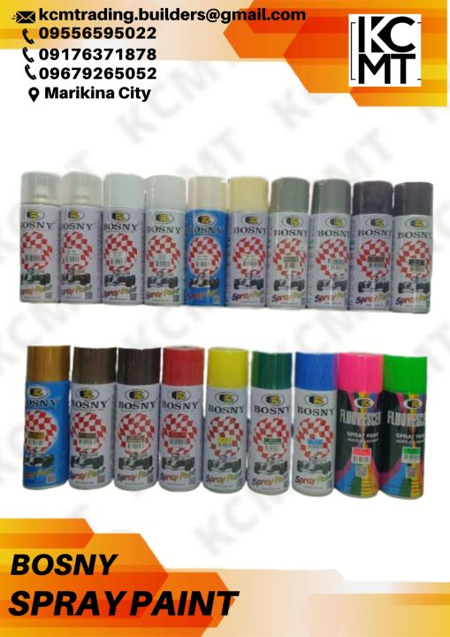 BOSNY SPRAY PAINT | Lazada PH