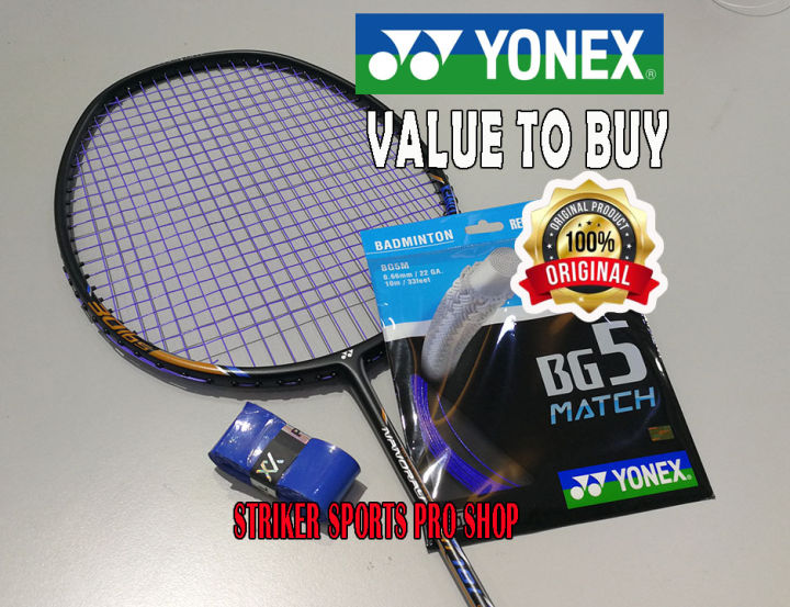 [ Racket Untuk Beginner ] Racket Original Yonex Nanoray Light 18i siap ...