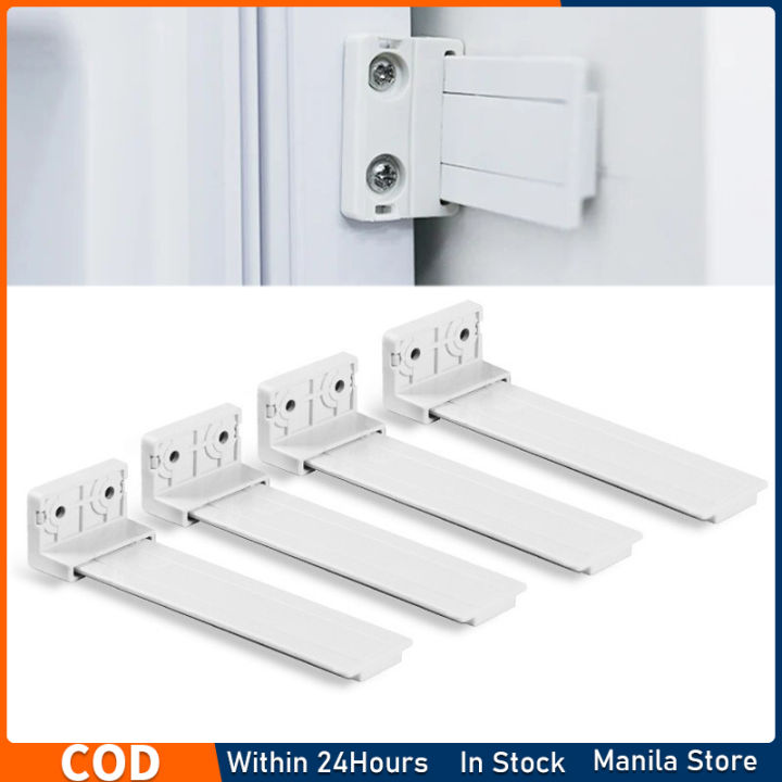 4pcs/set Universal Refrigerator Door Slide Rail Embedded Refrigerator ...
