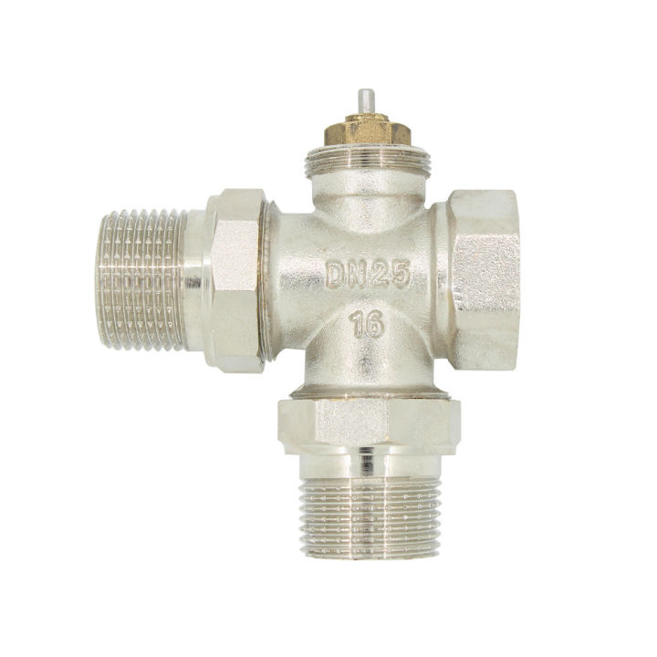 1 Inch Bass 3 Way Radiator Valve Regulating Radiator Regulator Dn25 For ...