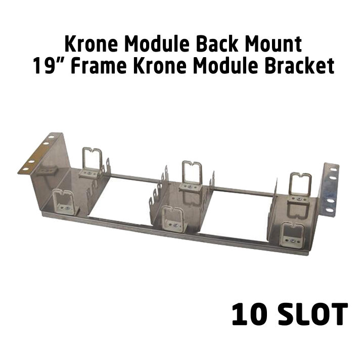 Krone Module Back Mount 19” Frame Krone Module Bracket | Lazada PH