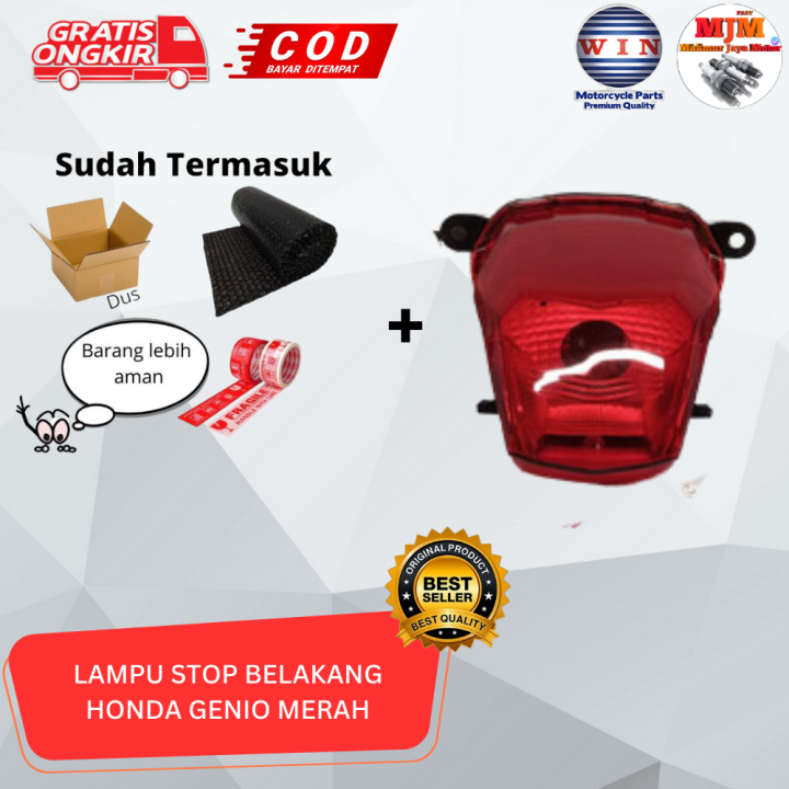 Stop Lamp Assy Mika Lampu Belakang Honda Genio WIN | Lazada Indonesia