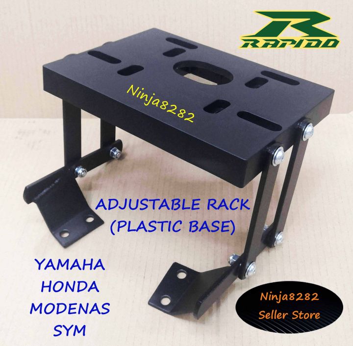 RAPIDO Rack Adjustable Rack (Metal Base/Plastic Base) Monorack Rack ...