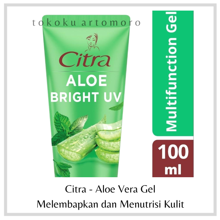 Citra Fresh Glow Multifunction Gel Aloe Vera 100 mL - Aloe Vera Gel ...