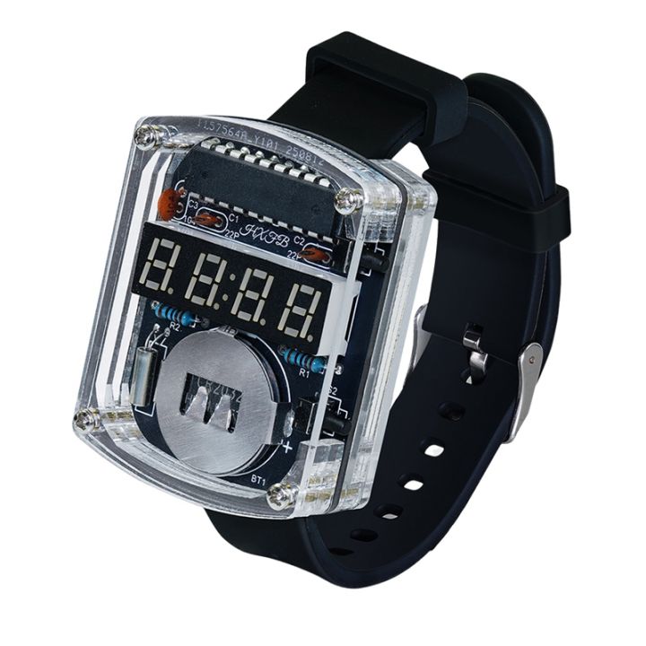 DIY Watch LED Watch Electronic Kit 0.28 Inch Display Time Tube Clock ...