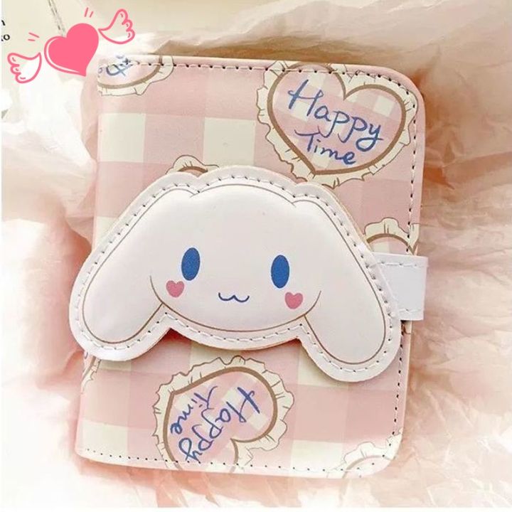 Cinnamoroll wallet clutch bag Coin purse, PU leather, cute 3D doll ...