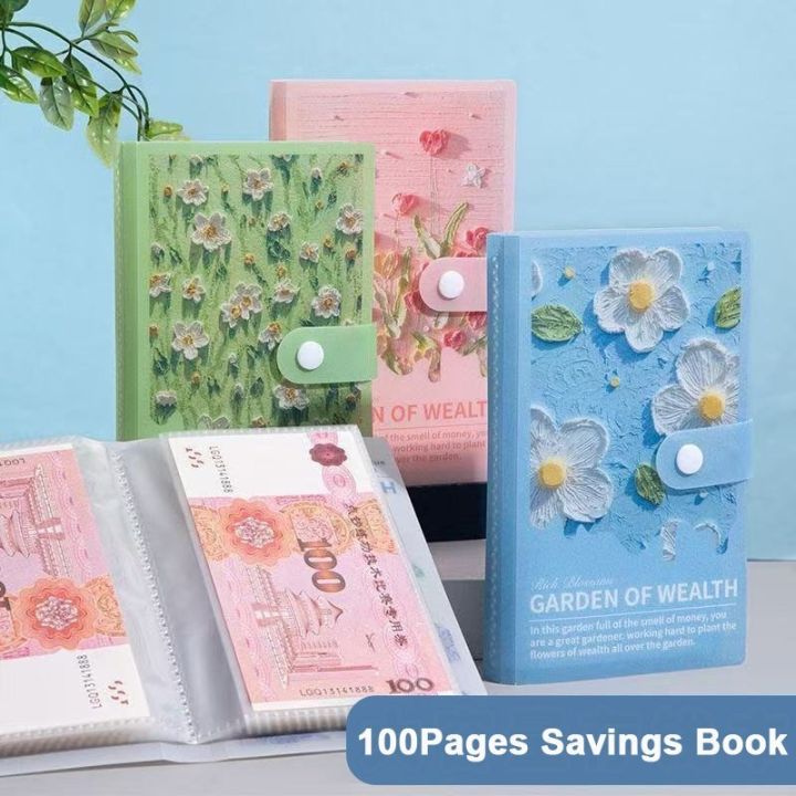 A6 100 Pages Ipon Challenge Booklet Budget Binder Money Savings Cash ...