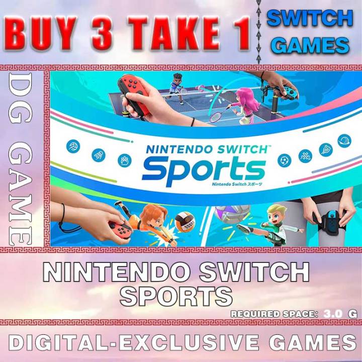 Nintendo Switch Sports Nintendo Switch Digital Game （BUY 3 TAKE 1 ...