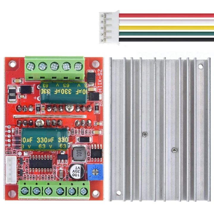 DC 6-60V 400W BLDC Three Phase DC Brushless Motor Controller PWM Hall ...