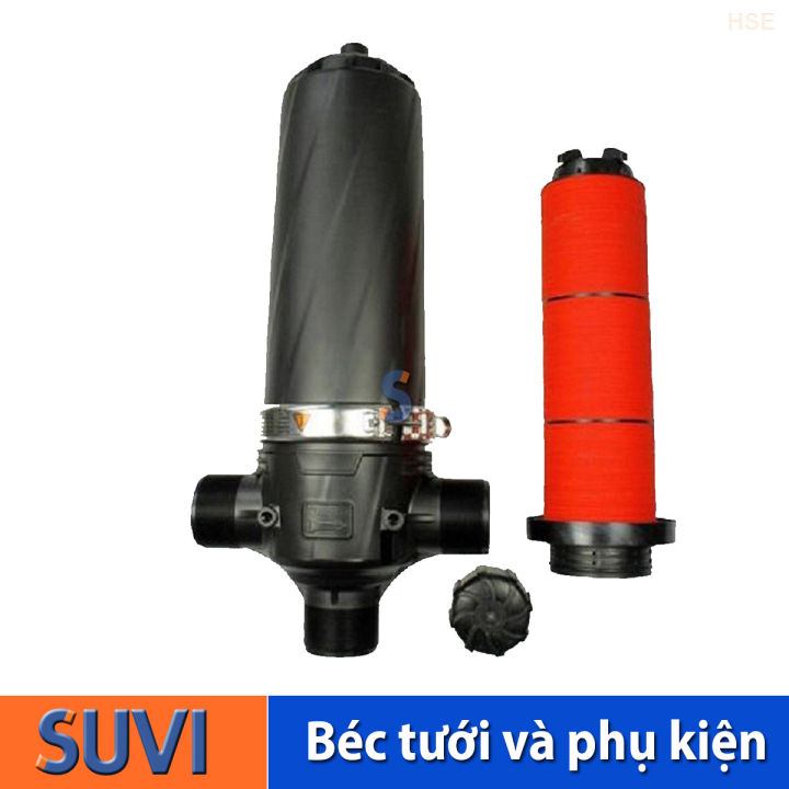 [HCM]Lọc đĩa ren ngoài 60mm lưu lượng 45m3/h áp suất 10bar dùng lọc nước cung cấp hệ thống tưới ...