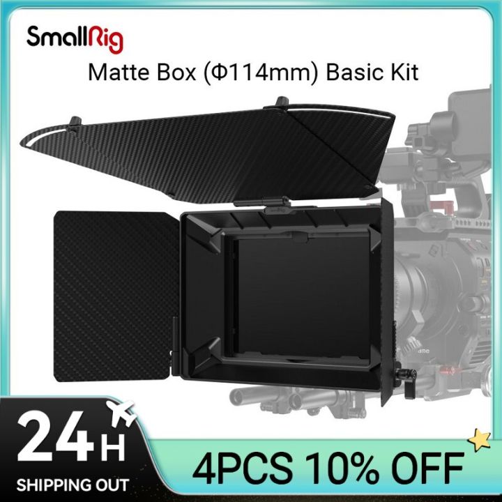 SmallRig Multifunctional Modular Matte Box (Φ114mm) Basic Kit for DSLR ...