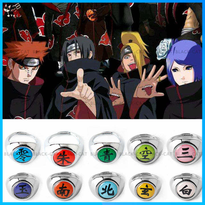 Anime Na-ruto Cosplay Rings Akat-suki Scorpion Payne Accessories Prop ...