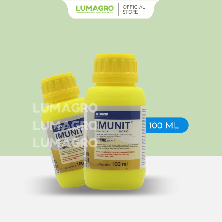 Insektisida Imunit 100ml Alfa Sipermetrin Teflubenzuron Pembasmi ...