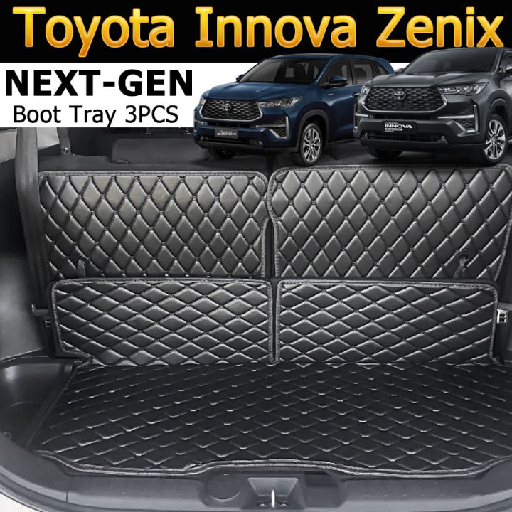 NEXT-GEN Toyota Innova Zenix 2023 - 2024 Boot Tray Bendable Full Rear ...