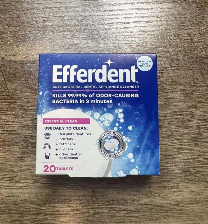 Efferdent Retainer & Denture Cleaner Tablets | Lazada PH