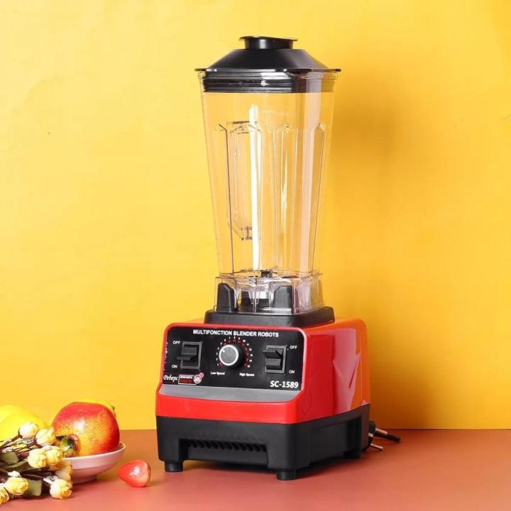 (COD) Blender Buah Heavy Duty Mixer Juicer 15 Speed 2L 220V | Lazada ...