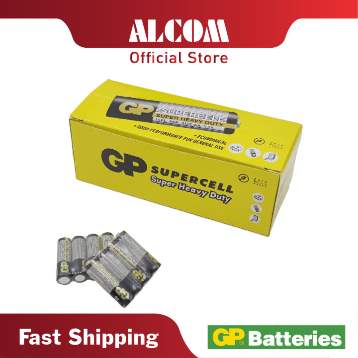 GP 15PL Supercell Super Heavy Duty Battery with AA Size, R6P & Zero ...