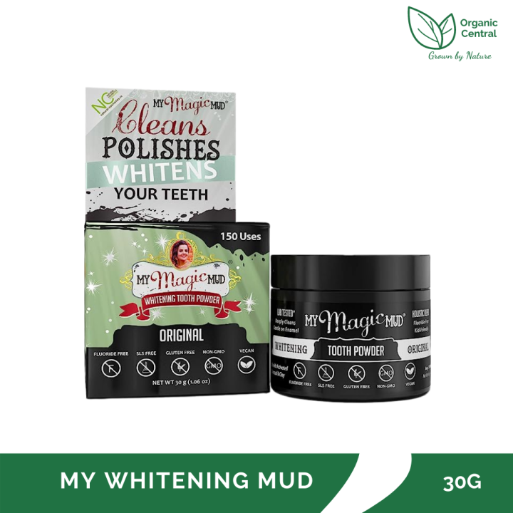 My Magic Mud Whitening Charcoal Tooth Powder 30g | Lazada PH