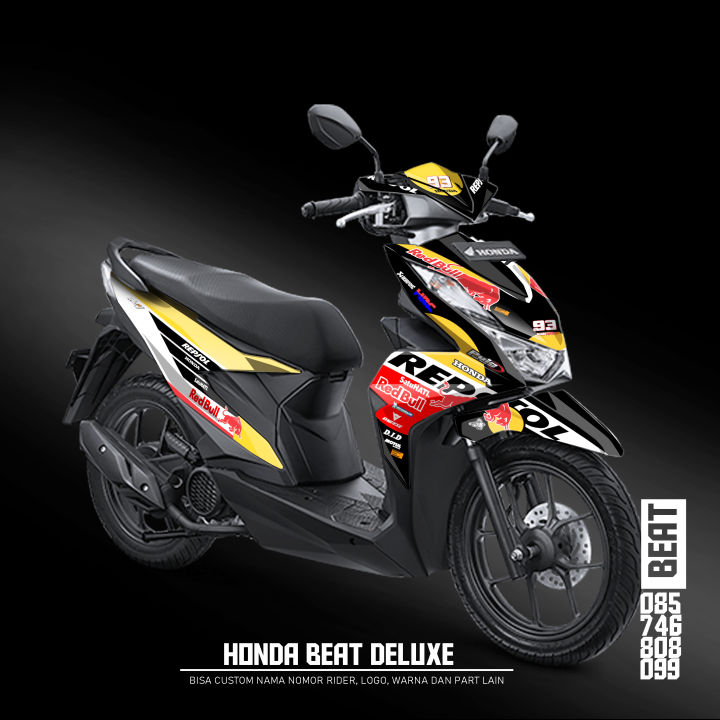 Stiker Motor Honda Beat Deluxe Full Body 2022 2023 MOTOGP Livery series ...