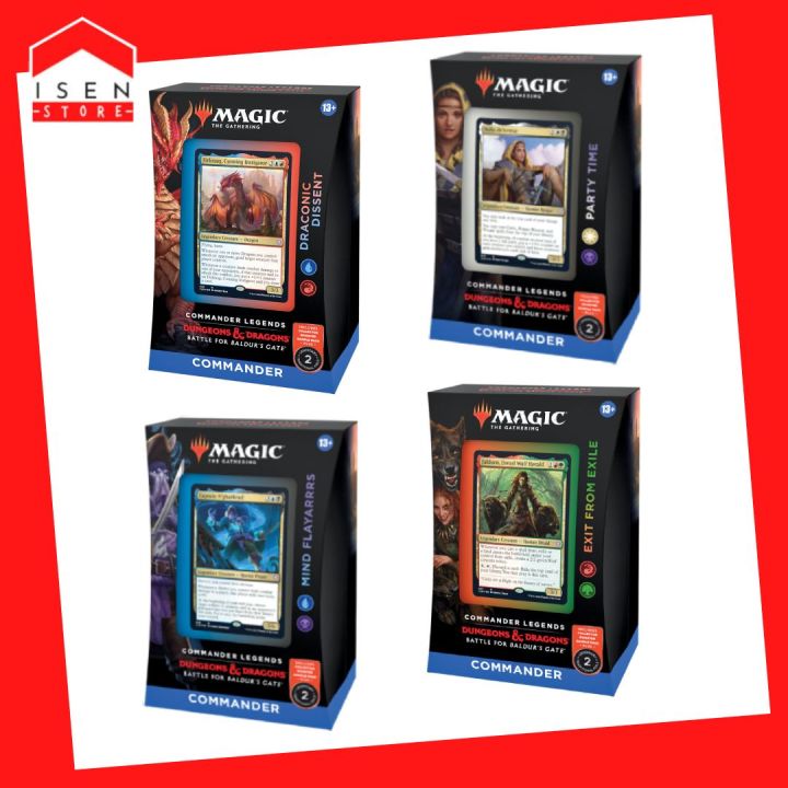Magic The Gathering MTG Commander Legends: Battle for Baldur's Gate ...