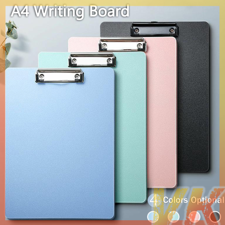 A4 Writing Board Clipboards Multiple Colors Folder Clip Multifunctional ...
