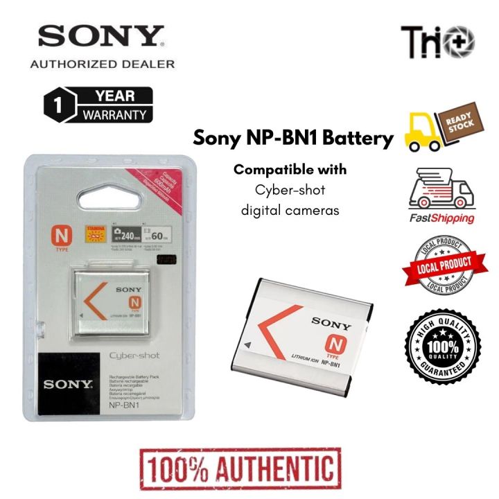 Sony NP-BN1 BN1 Rechargeable Battery Pack For Cyber-shot camera ( 1 ...