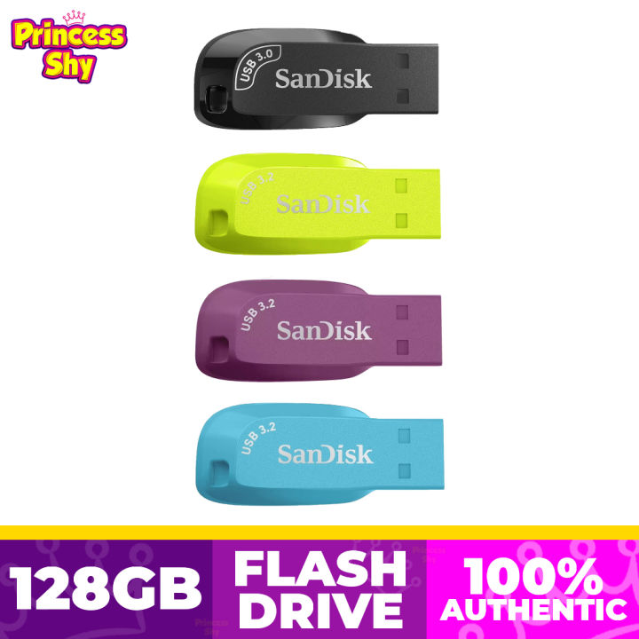 SanDisk Ultra Shift 128GB USB 3.2 Gen 1 Flash Drive SDCZ410-128G ...