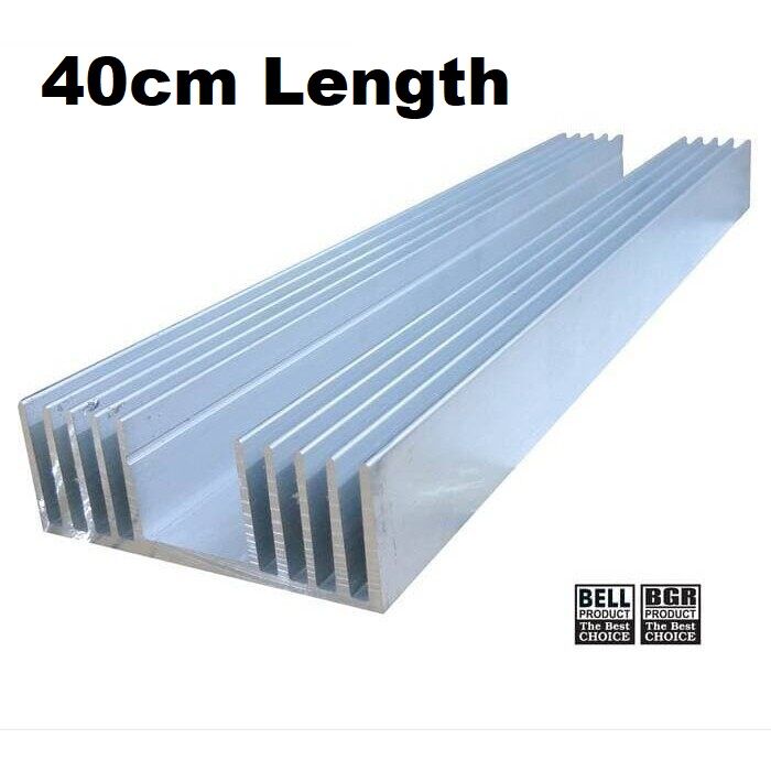 40cm length Aluminum heatsink fin heat sink led cooling plate ...