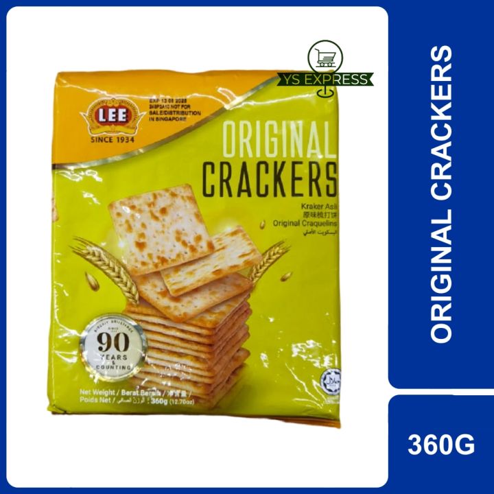 LEE Original Crackers 360G - Kraker Asli | Lazada