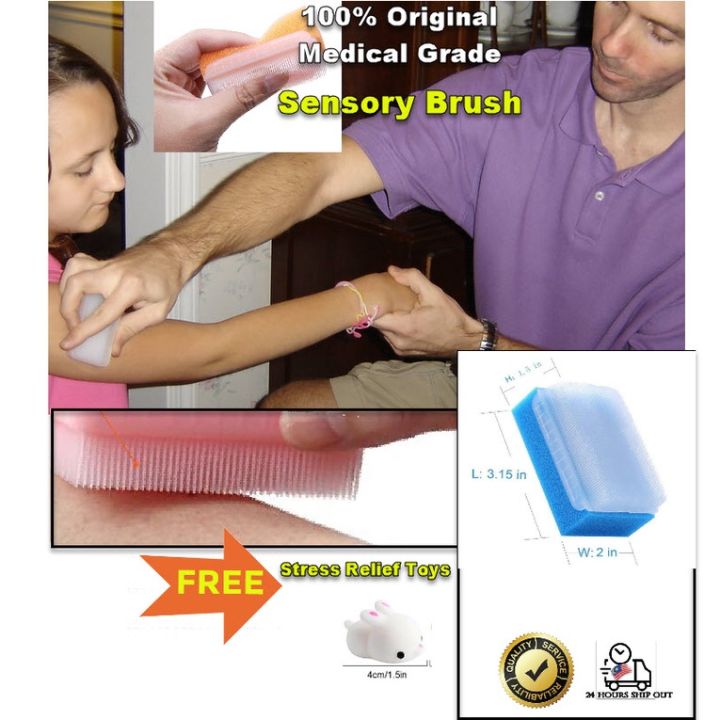 Sensory Brushes Massage Brush for h For Autisme, ADD,Hyperactive ...