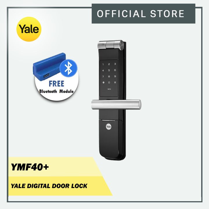 Yale YMF40+ Fingerprint Mortise Lock with Yale Bluetooth Module (FREE ...