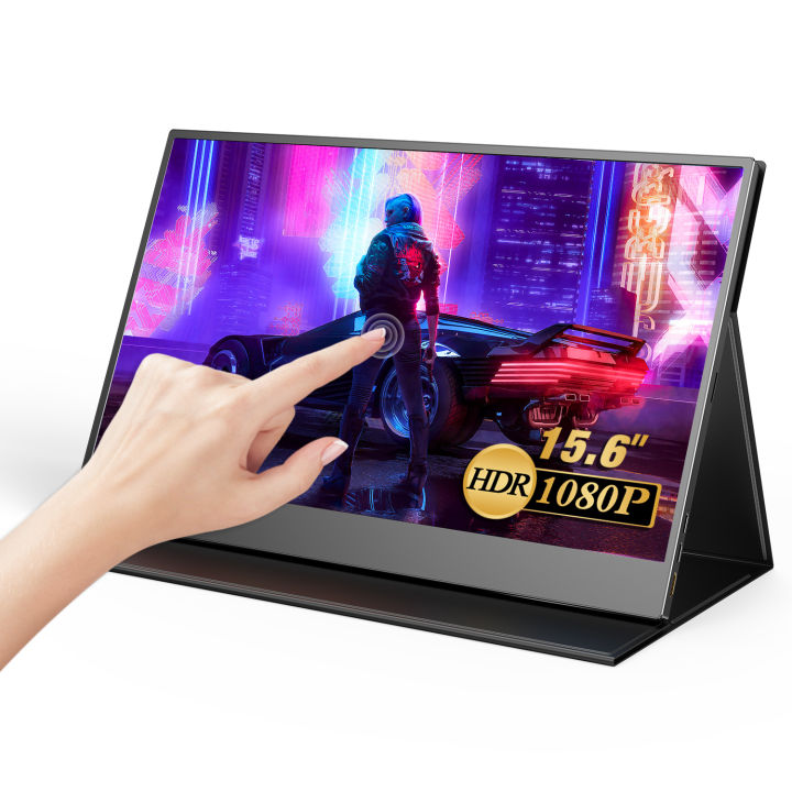 UPERFECT Touchscreen Portable Monitor 15.6 Inch 1080P Gaming Display ...