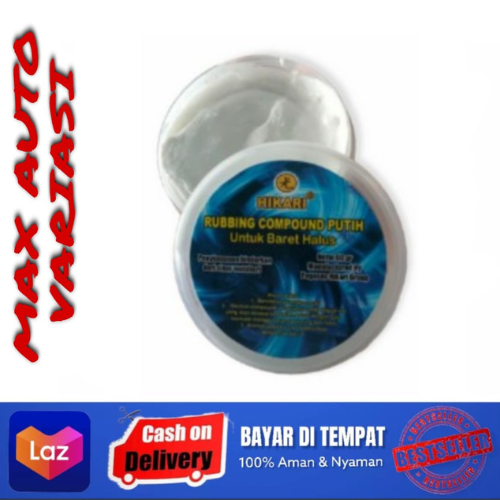 Rubbing Compound Untuk Baret Halus Merk Hikari Merah Putih | Lazada ...