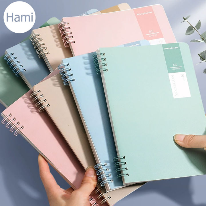 Hami 4pcs A5 Spiral Spring Notebook For High School Morandini Color ...