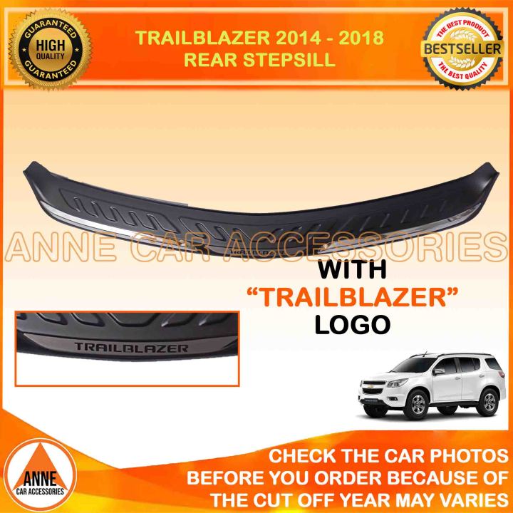 Pentair Top 3 in Asia Rear Stepsill for Chevrolet Trailblazer 2014 2015 ...