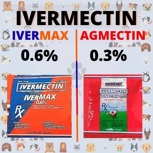 [VETKLIX] IVERMAX 0.6% / AGMECTIN 0.3% GRANULATED POWDER ANTI PARASITIC ...