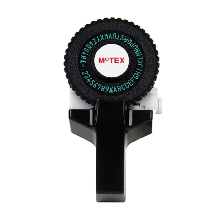 Original MoTEX Embossing Label Maker, Label Printer E101 (Black or ...