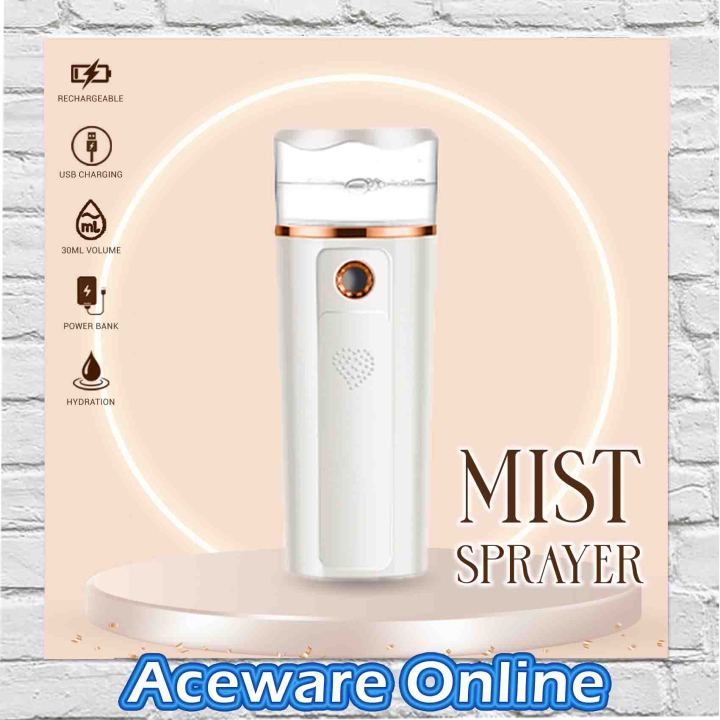 009 MINI NANO WATER MIST SPRAYER BEAUTY FACIAL STREAMER DISINFECTION ...