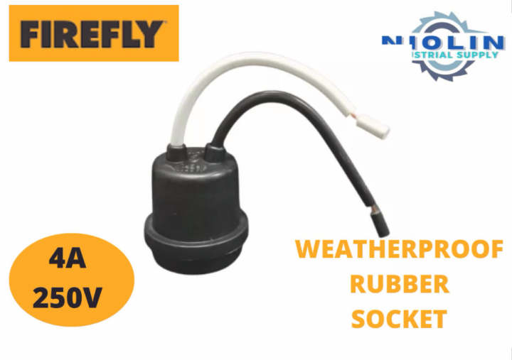 FIREFLY Weatherproof Rubber Socket | Lazada PH