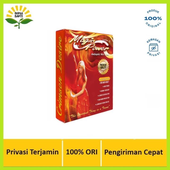 Tissue / Tisu Magic Crimson Desire 1 kotak isi 6 | Lazada Indonesia