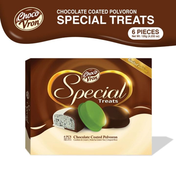 ChocoVron Gift Box Chocolate Coated Special Treats 120g # | Lazada PH